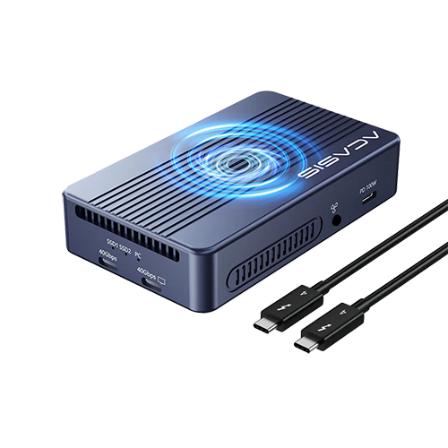 Acasis Thunderbolt 3/4 Dual Bay SSD Enclosure Review